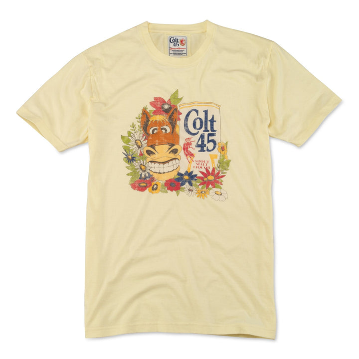 Vintage Fade Brass Tacks Tshirt – Colt 45 | American Needle Headwear